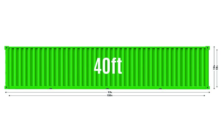 40ft Container Dimensions - Specifications & Measurements